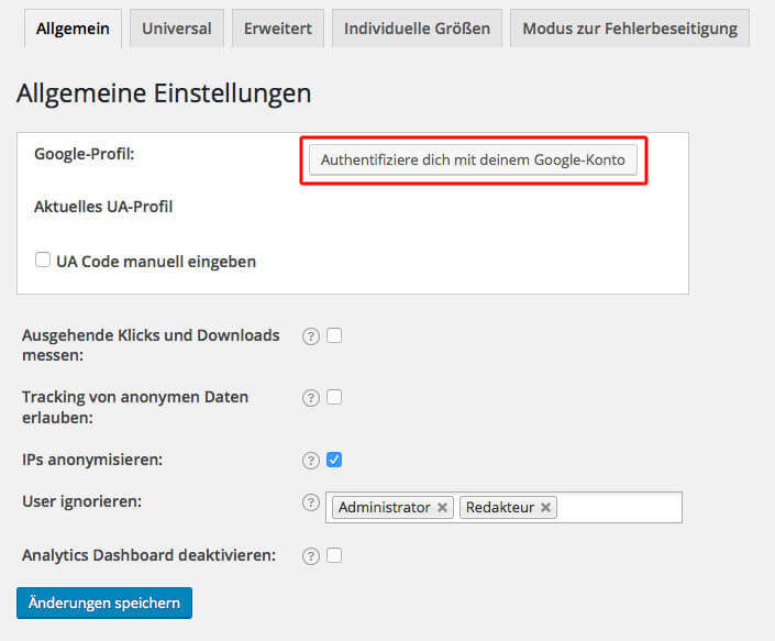 WordPress Tutorial - Google Analytics in WordPress einbinden - dogado.de